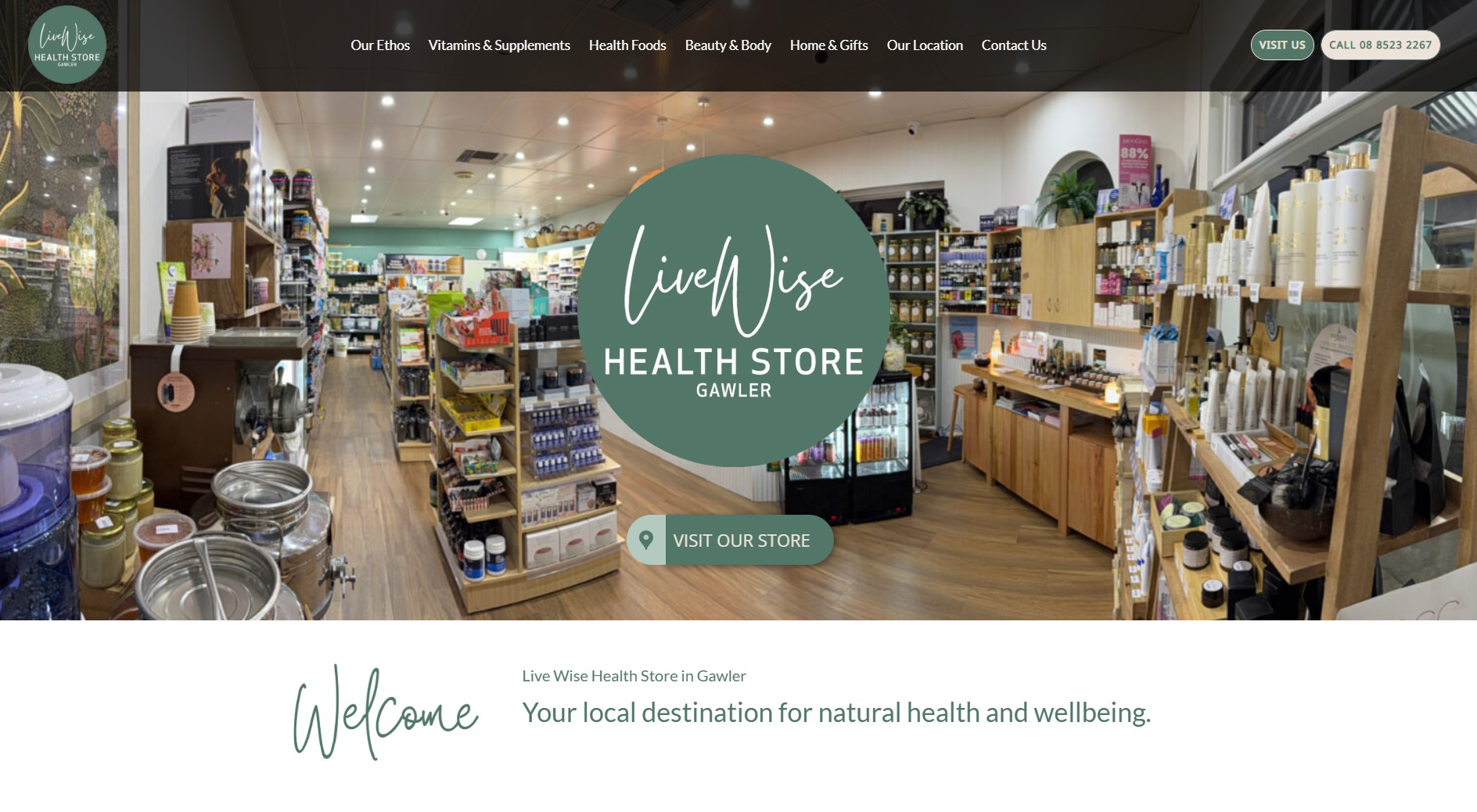Live Wise Health Store - Gawler Vitamins, Health & Beauty